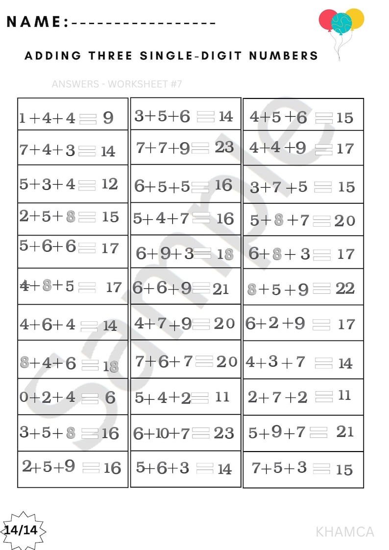 24 Printable Addition and Subtraction Worksheets. Adding Using Pictures ...