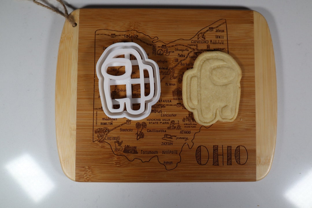 3D Printed Among Us Cookie Cutter / Play Dough Print Cute - Etsy