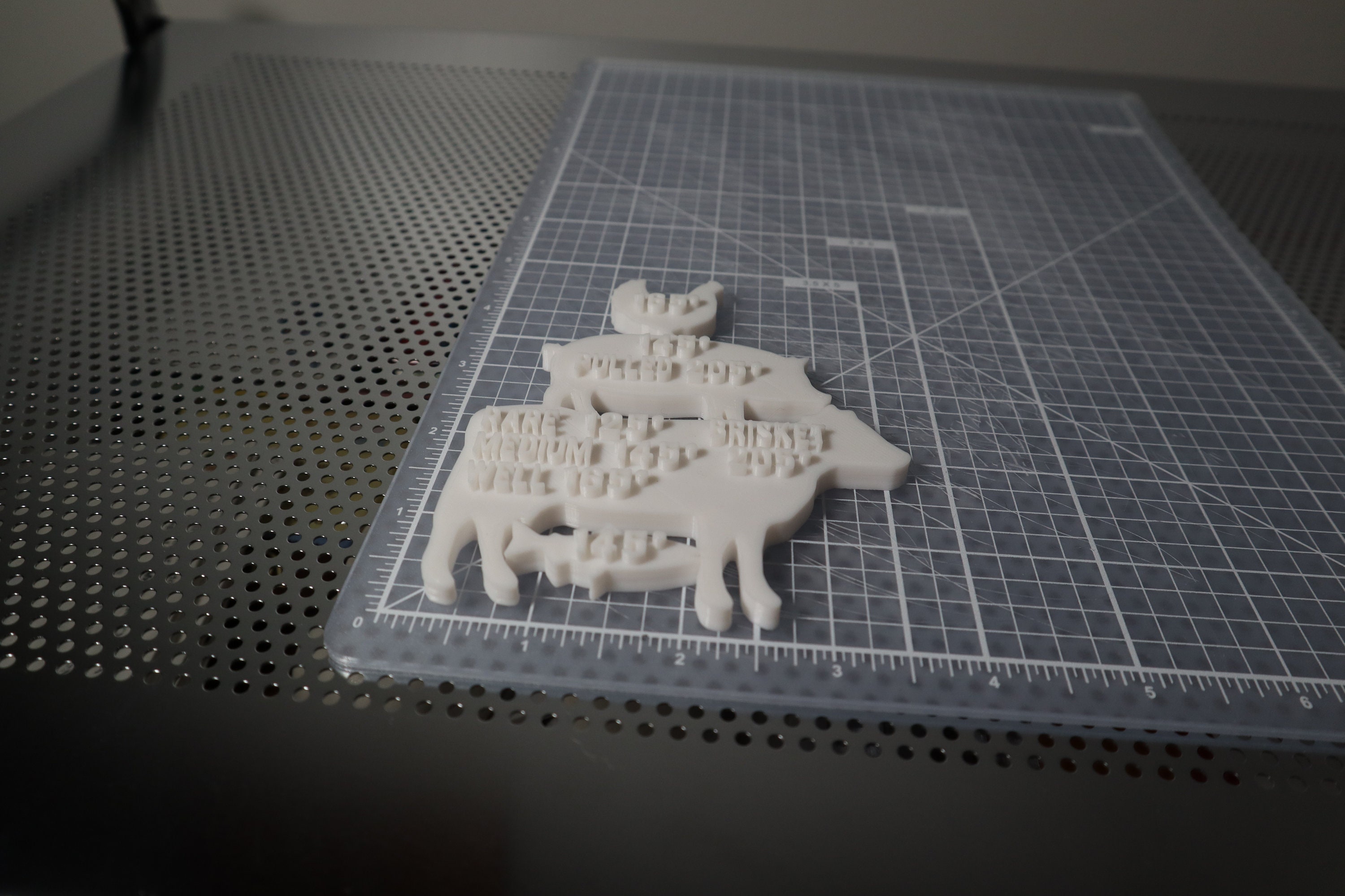 3D Printed Easy Meat Temperature Reader Cooking Temperature - Etsy