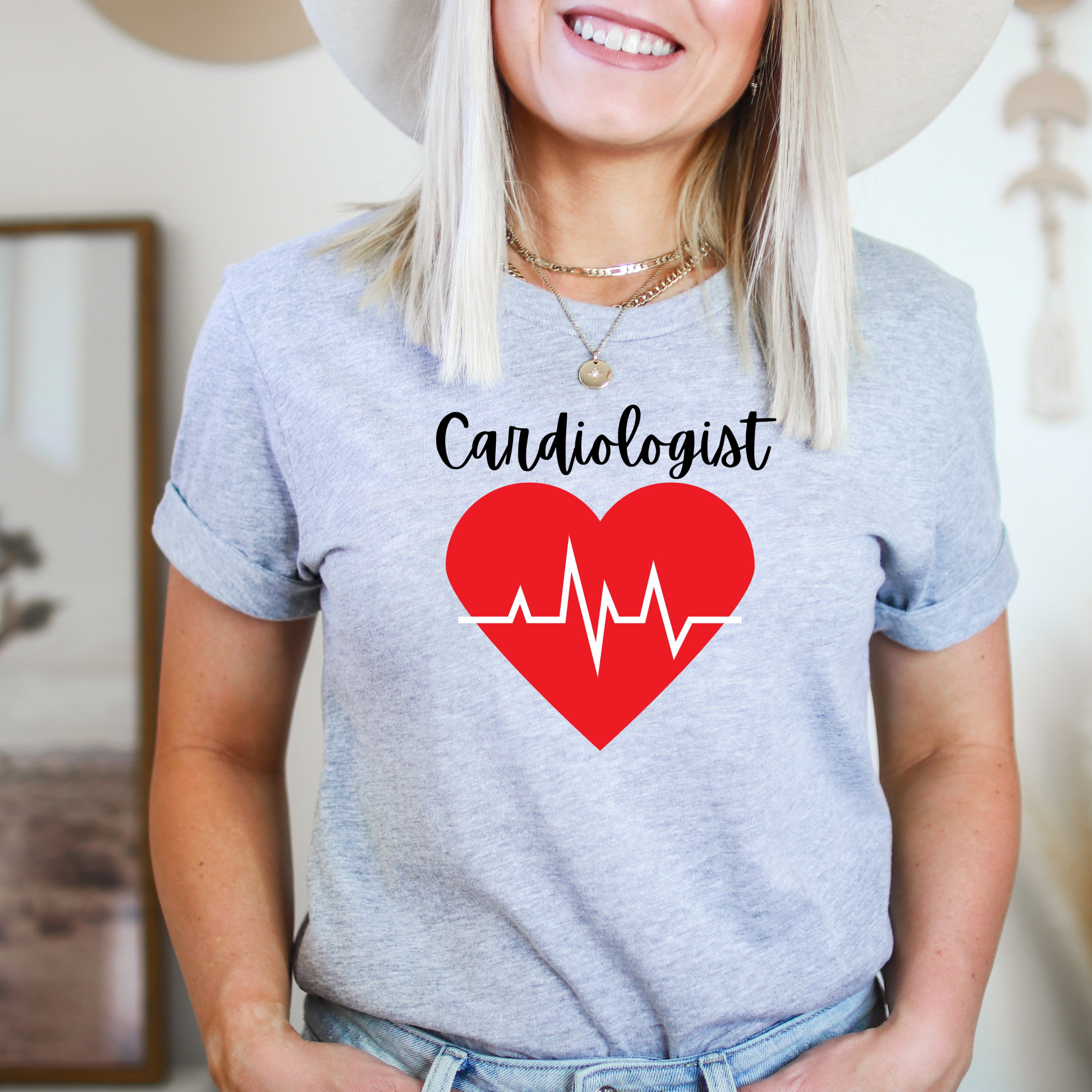 Cardiology Heartbeat Shirt Pulse T-shirt Cardiologist Tee - Etsy