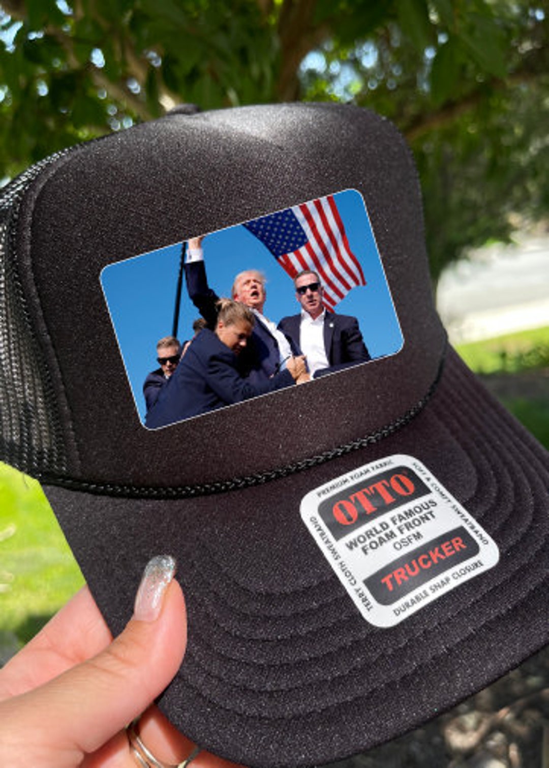 Iconic TRUMP Strong Trucker Hat FAST SHIPPING - Etsy