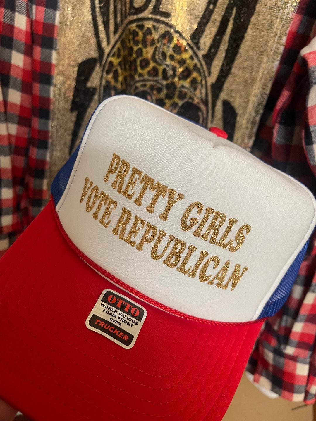 Pretty Girls VOTE Republican Trucker Hat FAST SHIPPING!! - Etsy