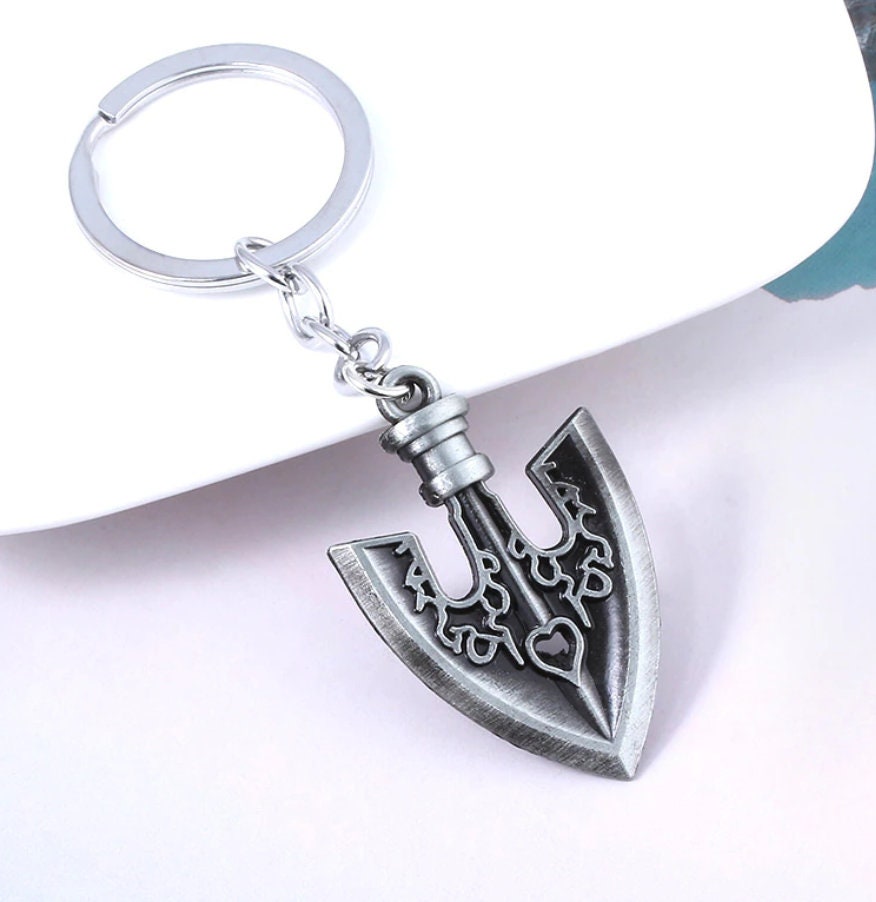 Jj's Bizarre Adventure SILVER Keychain & Pendant - Etsy