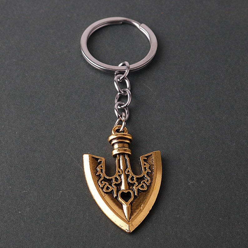 Jj's Bizarre Adventure SILVER Keychain & Pendant - Etsy