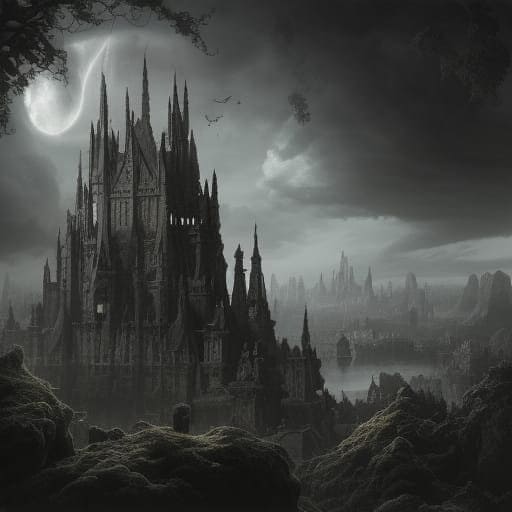 Dark Fantasy Castles