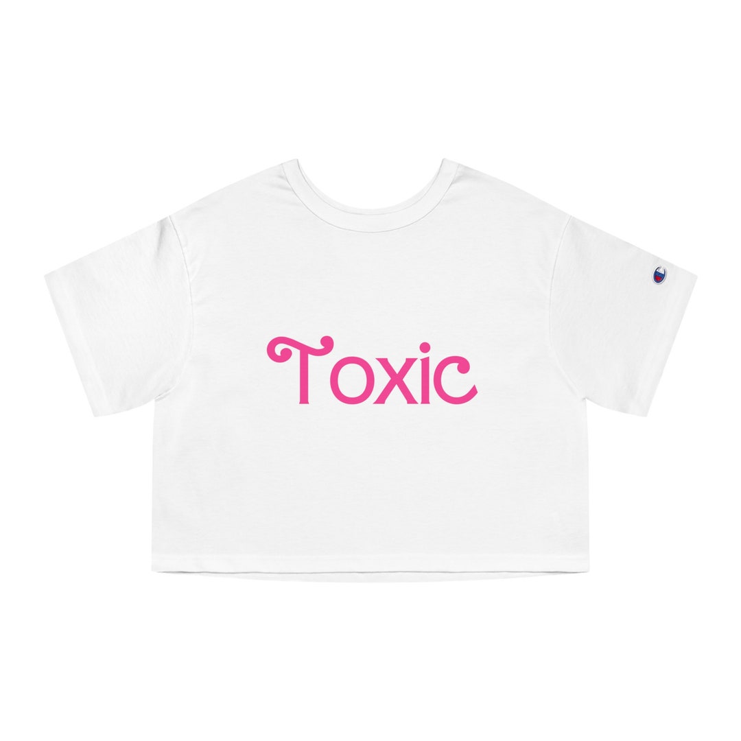 Toxic Barbie Champion Women's Heritage Cropped T-shirt - Etsy