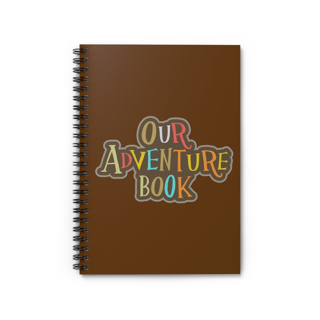 Our Adventure Book Spiral Notebook Ruled Line - Etsy