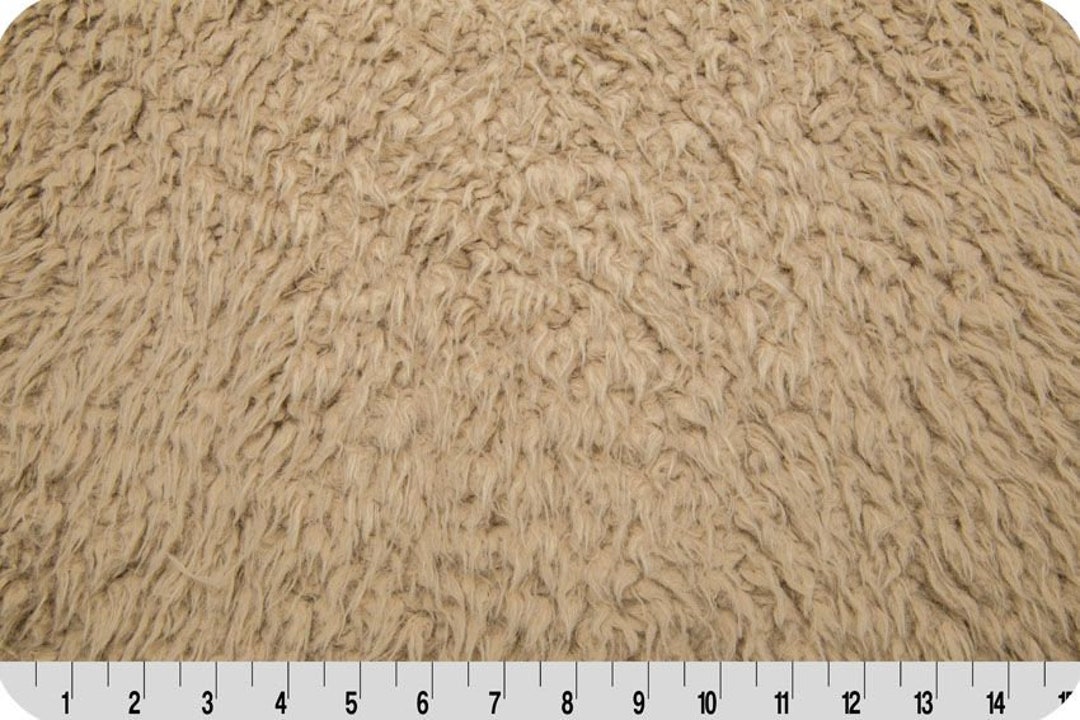 Llama Sand Luxe Cuddle, Shannon Fabric Luxe Cuddle® Llama Sand, Beige ...