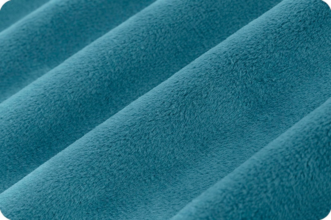 French Blue Cuddle3 Minky, Solid Cuddle® 3 French Blue From Shannon ...