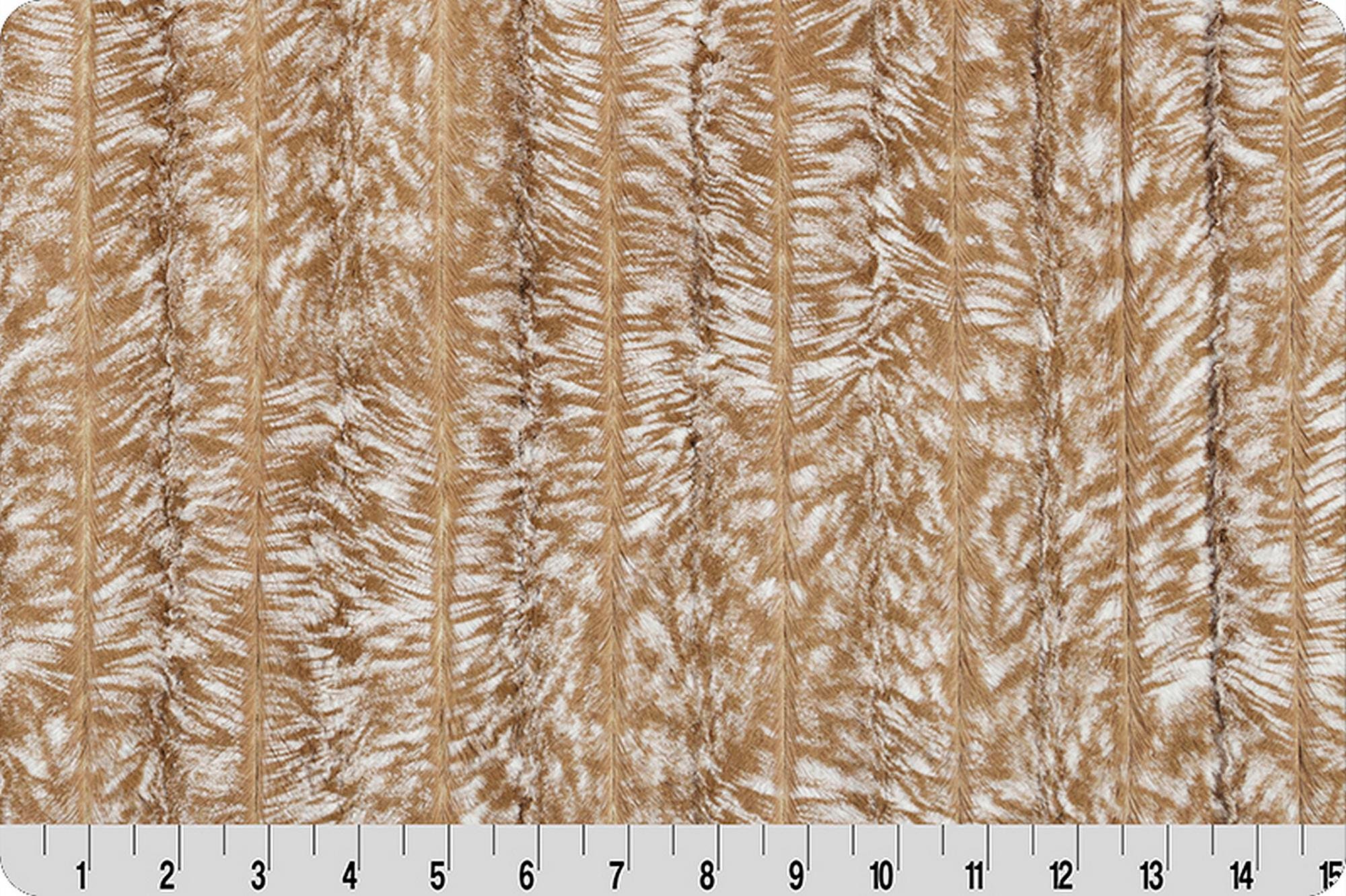 Pecan Minky Fabric Luxe Cuddle Hawke Pecan From Shannon - Etsy