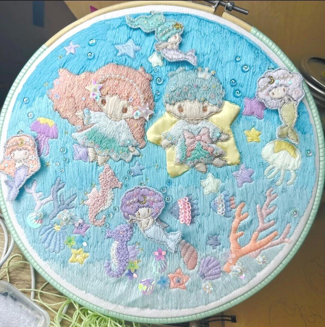Kiki and Lala Embroidery - Etsy