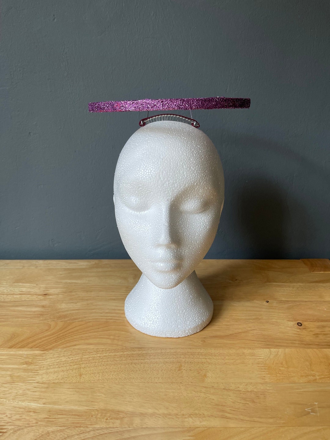 Floating Neon Purple Angel Halo - Etsy