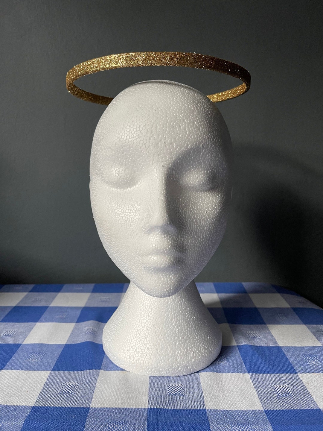 Floating Golden Glitter Angel Halo - Etsy
