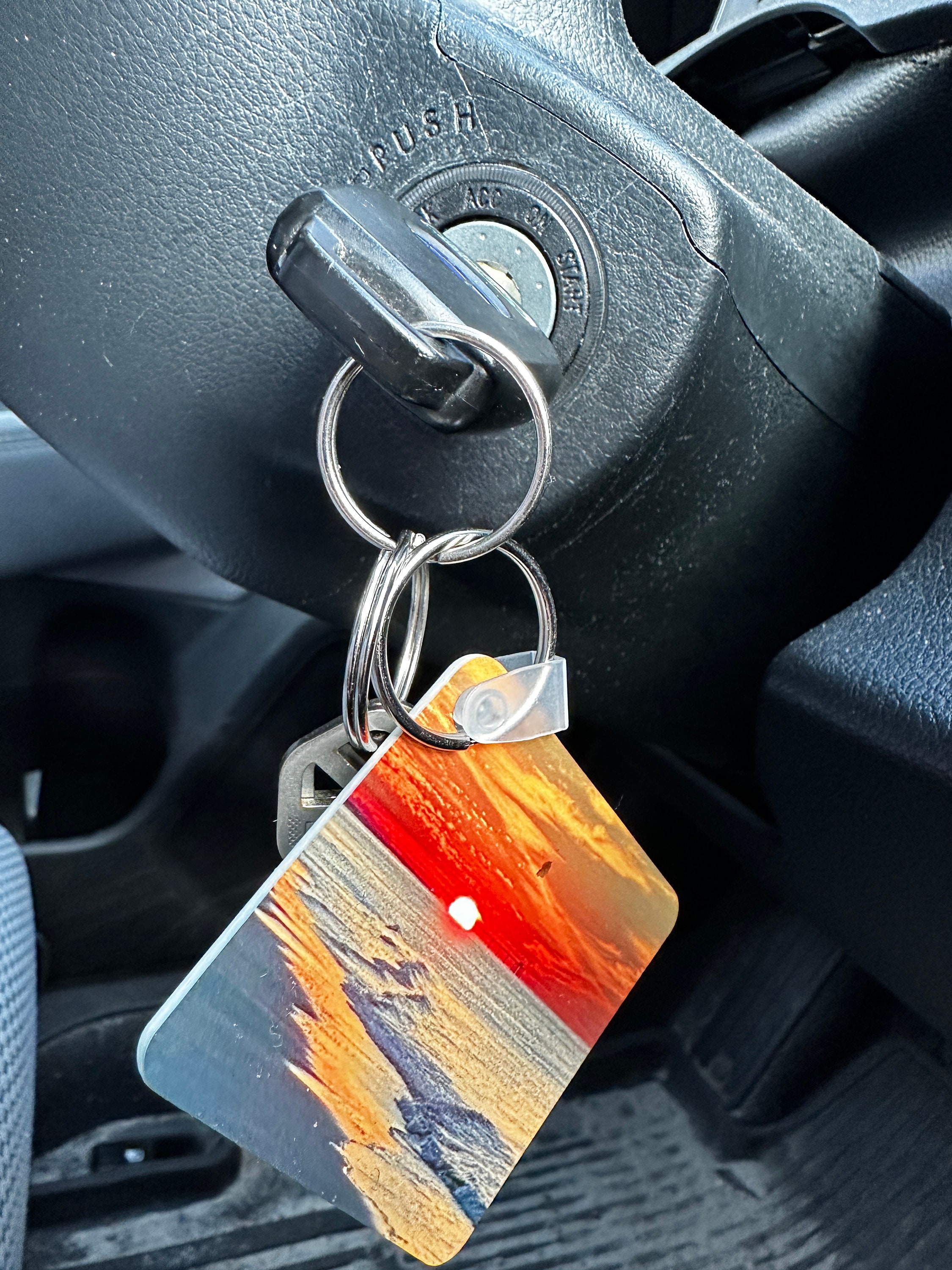 Beach Themed Keychain by Susan - Etsy