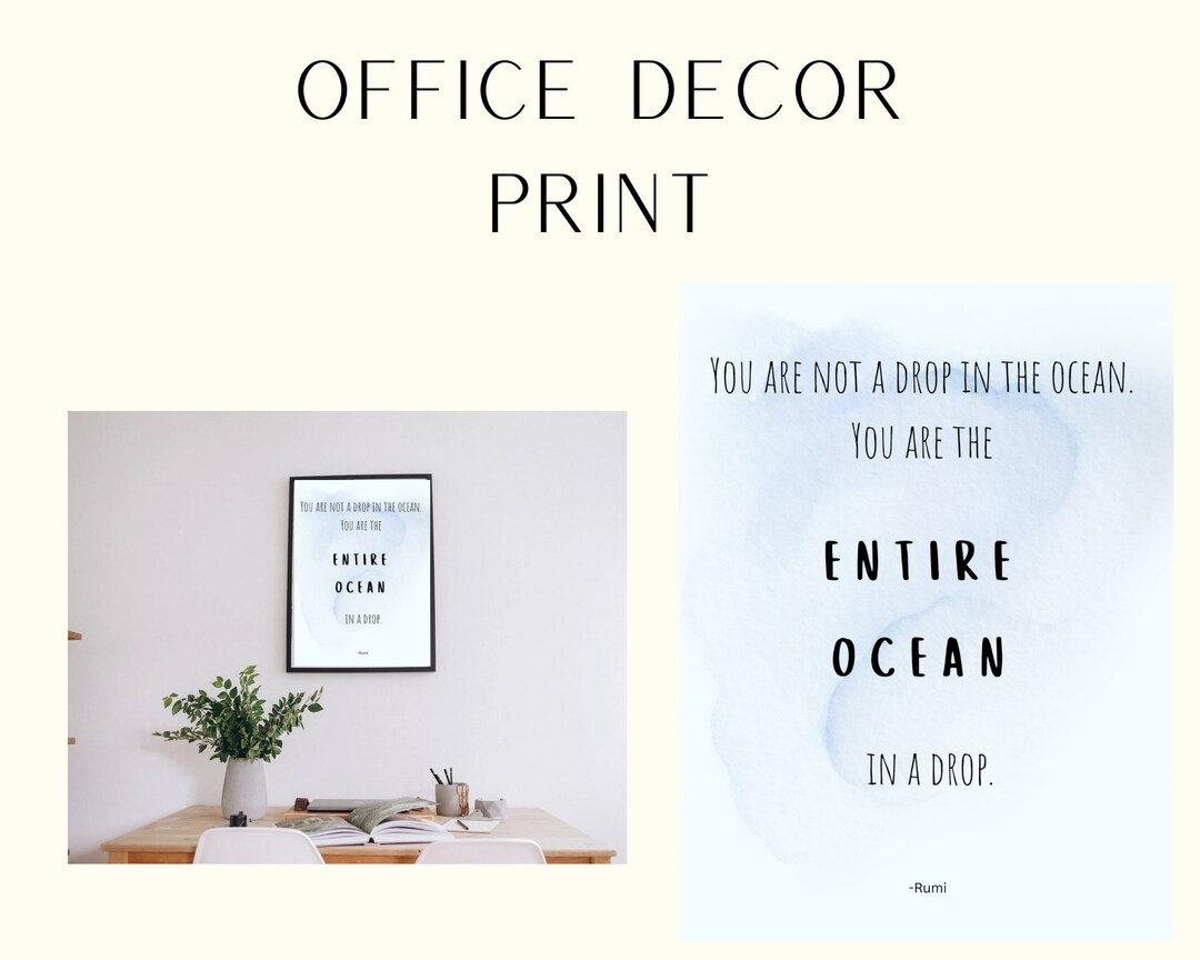 Office Decor Wall Art / Therapy Wall Decor / Therapist Office / Self ...