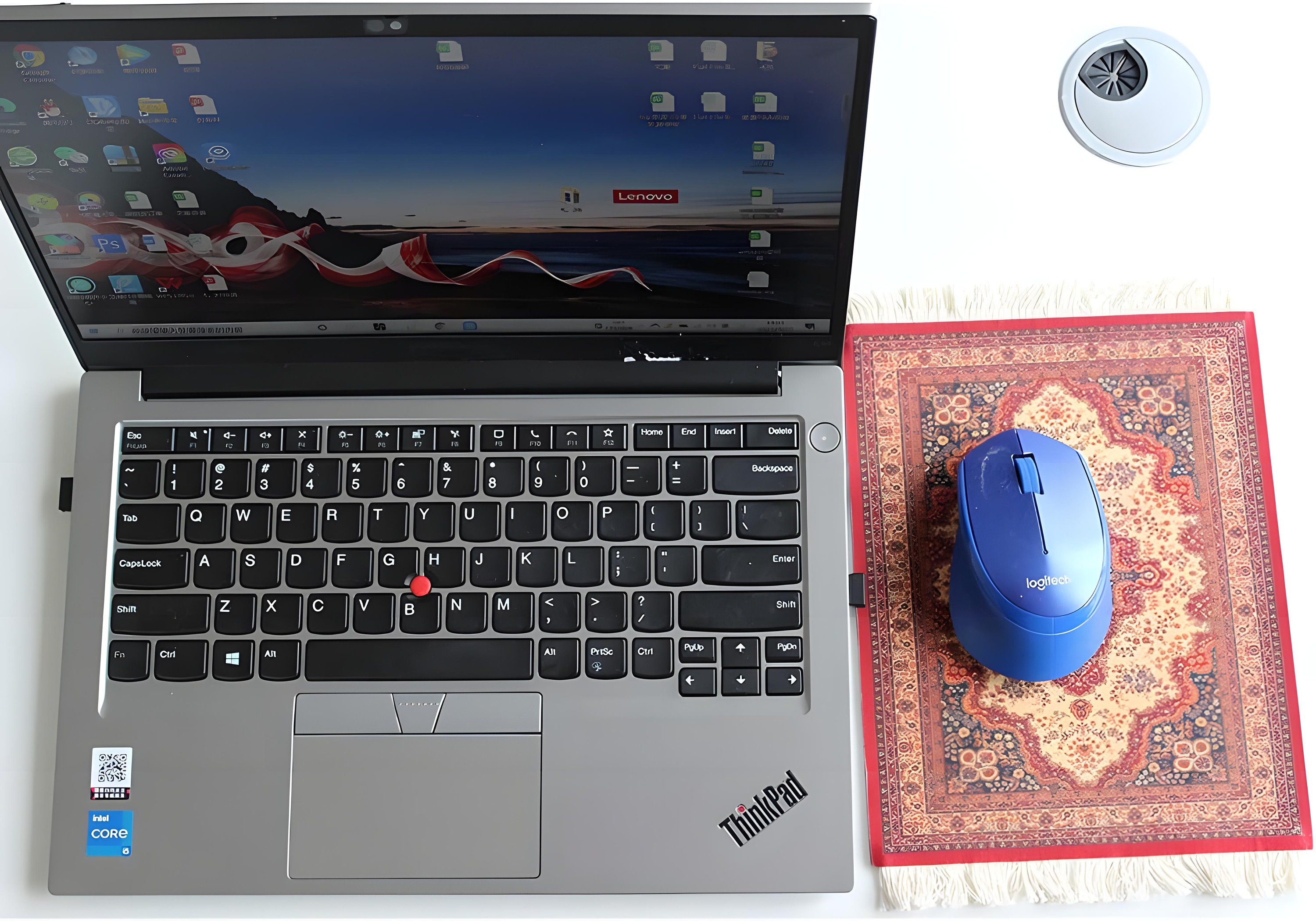 Beautiful Turkish Carpet Mouse Pad and Coaster Set, Persian Rug ...