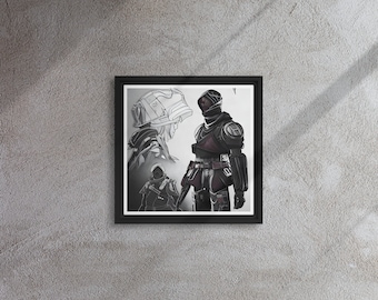 Destiny 2 Framed Print - Etsy