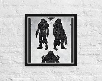 Destiny 2 Framed Print - Etsy