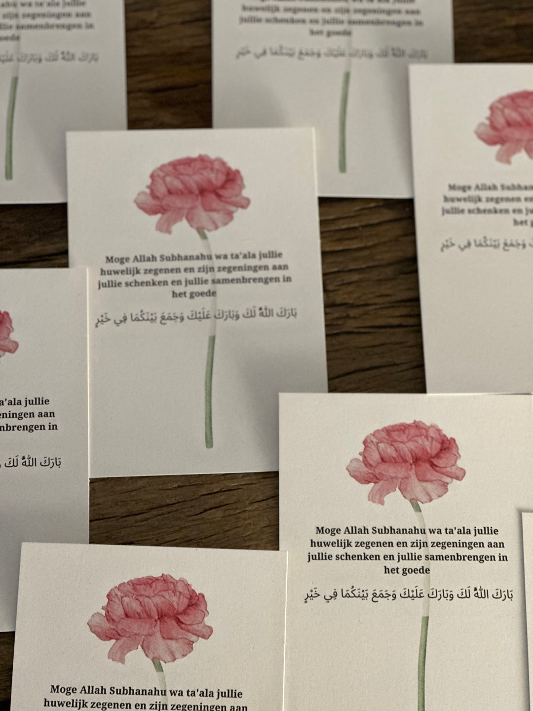 Islamic Wedding Card Congratulations Card - Etsy