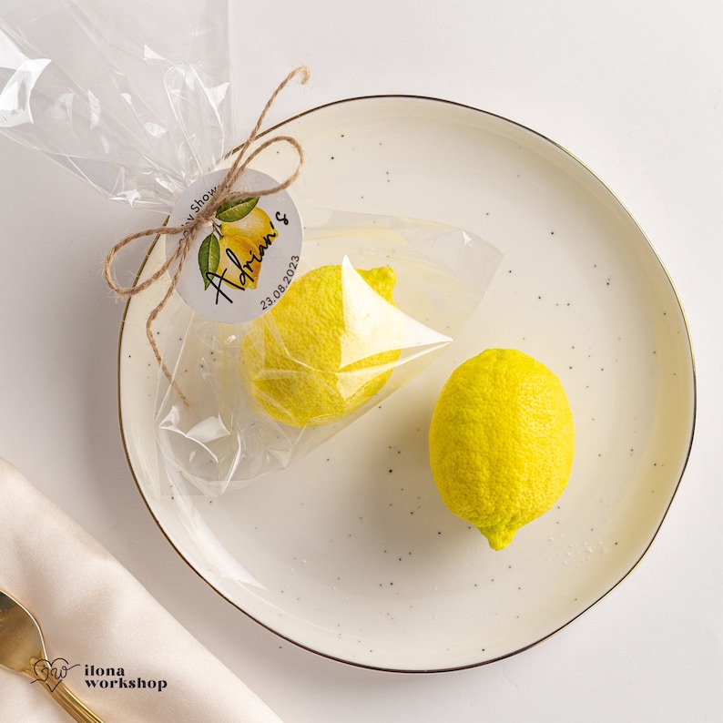 SOAP Realistic Lemon Wedding Favors for Guests in Bulk Thank You Favors ...