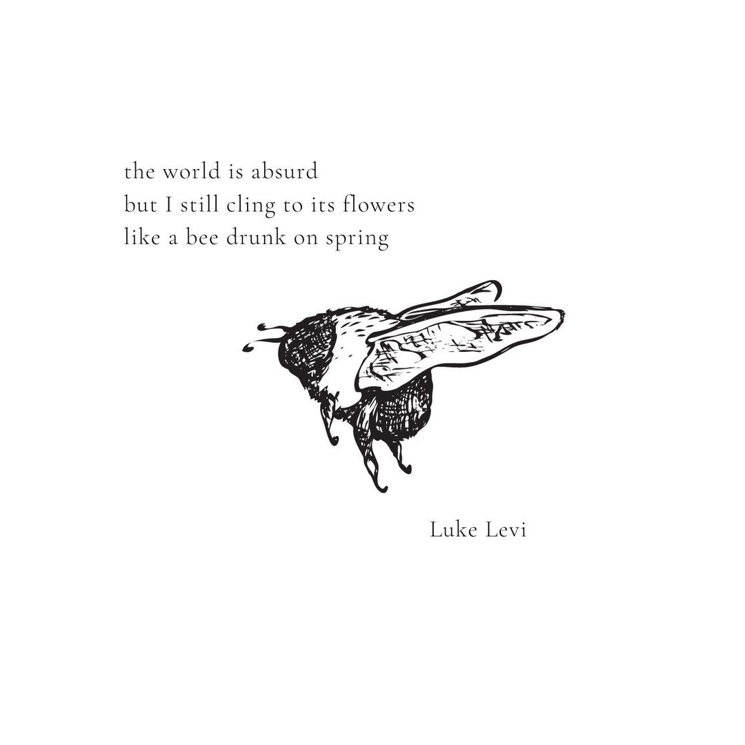 Bee Poem (poetry Print) | Bumble Bee Decor - Etsy