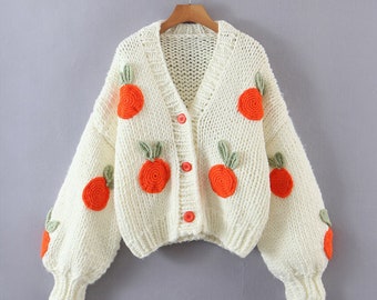 Crochet Fruit Sweater - Etsy