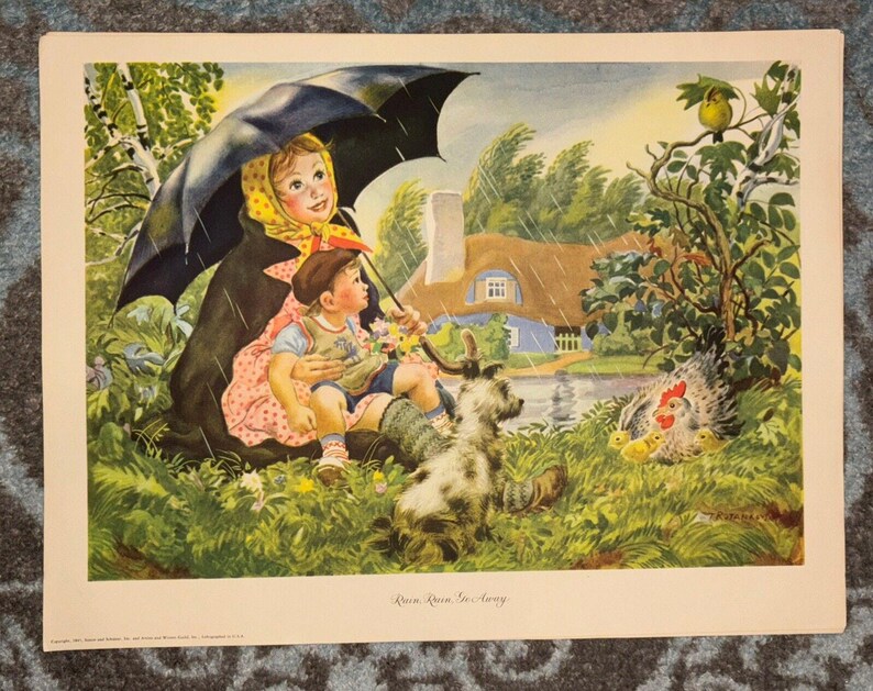 Vtg Pictures From Mother Goose by Feodor Rojankovsky A Golden Portfolio ...