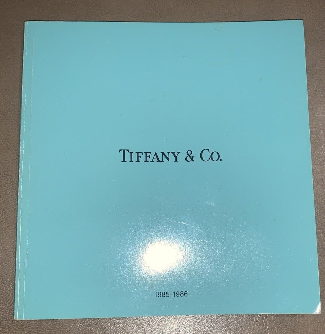 Tiffany & Co. 1985-1986 Catalog Great Condition - Etsy