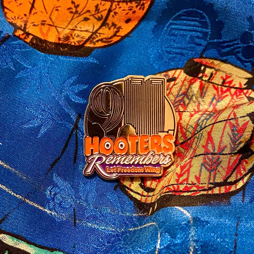9/11 Hooters Remembers let Freedom Wing Memorial Pin Replica - Etsy