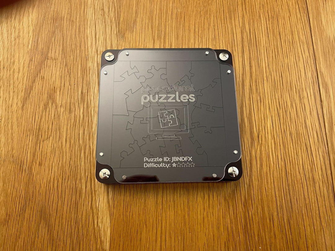 5 X 5 Multi-level Acrylic Jigsaw Puzzle - Etsy