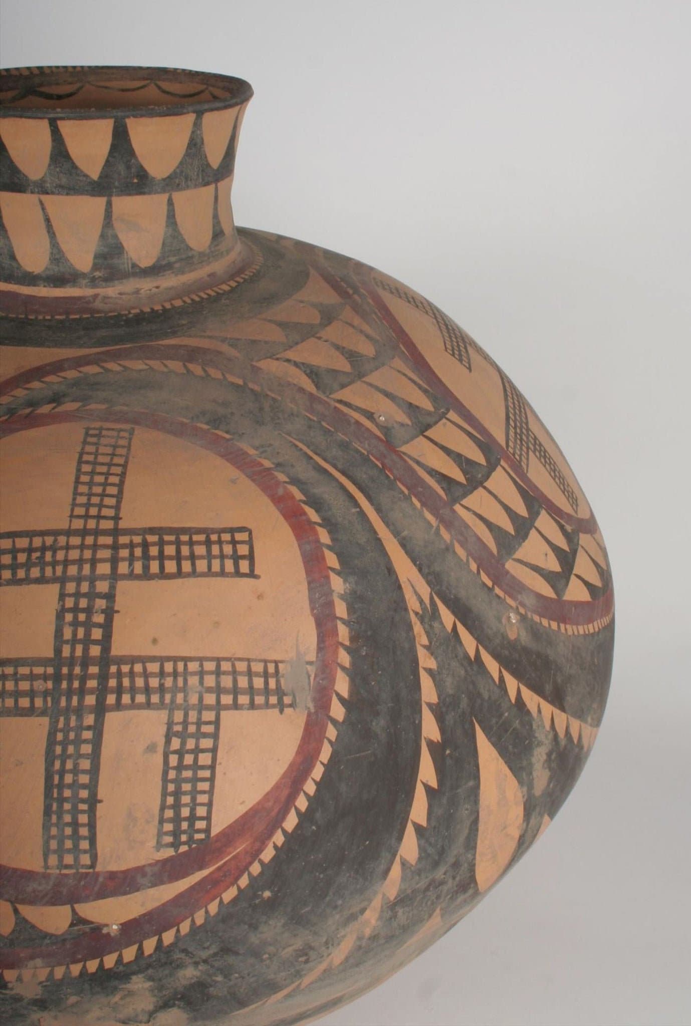 Chinese Neolithic Style Painted Pottery Jar, Circa 2000 BC - Etsy