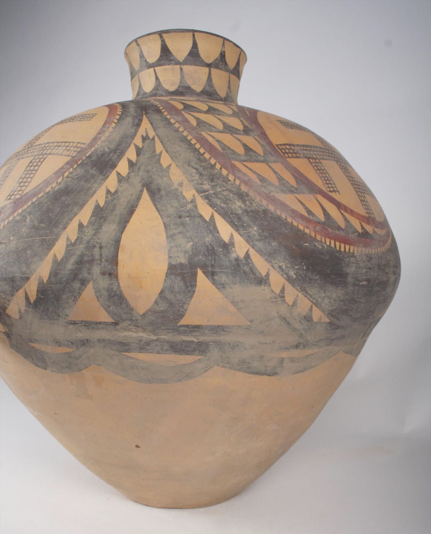Chinese Neolithic Style Painted Pottery Jar, Circa 2000 BC - Etsy