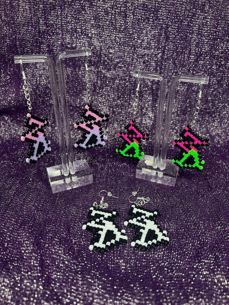 Zeds Dead Perler Kandi Earrings - Etsy