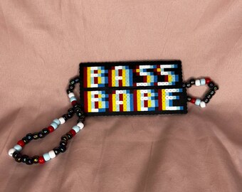Excision Flame Fire Perler With Detachable Kandi Necklace - Etsy