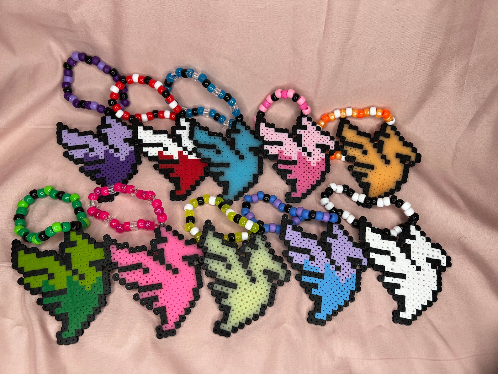Illenium Phoenix Kandi Bracelets (set of 5) - Etsy