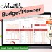 Financial Planner 2024: Monthly Budget Spreadsheet - Etsy