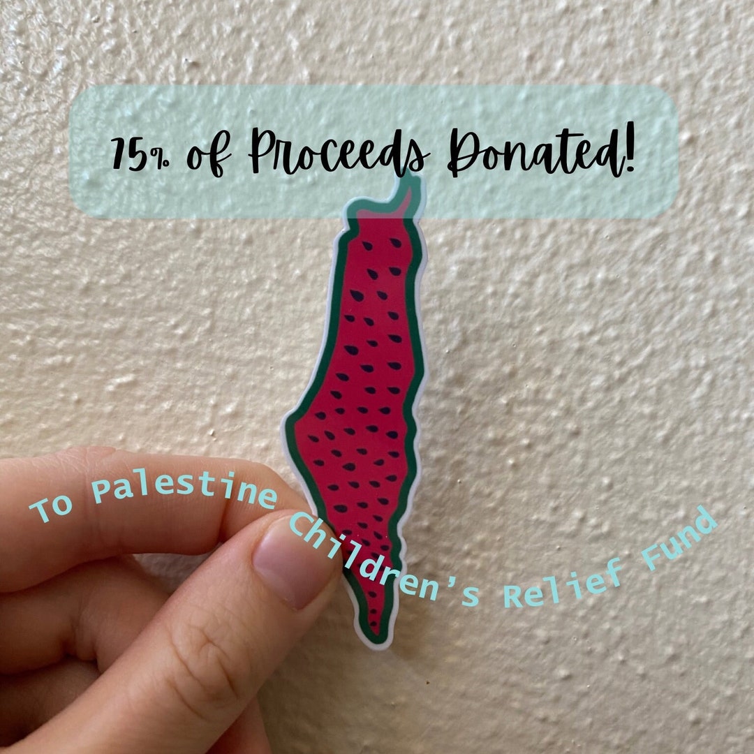 Free Palestine Sticker, Palestine Watermelon, Support Palestine ...