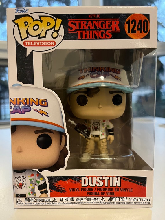 Stranger Things Dustin Funko POP Number 1240 Etsy Canada