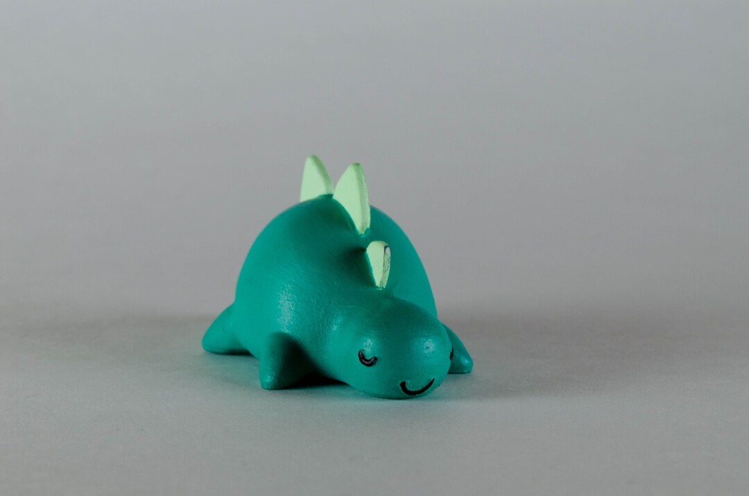 Chibi Stego 3D Model Hand Painted - Etsy