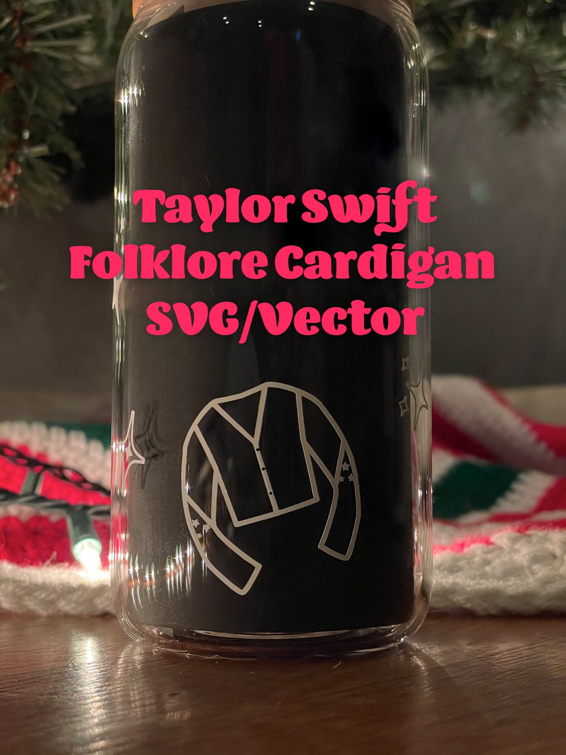 Taylor Swift Folklore Cardigan SVG - Etsy