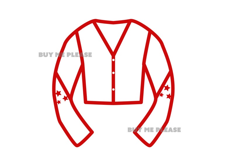 Taylor Swift Folklore Cardigan SVG - Etsy