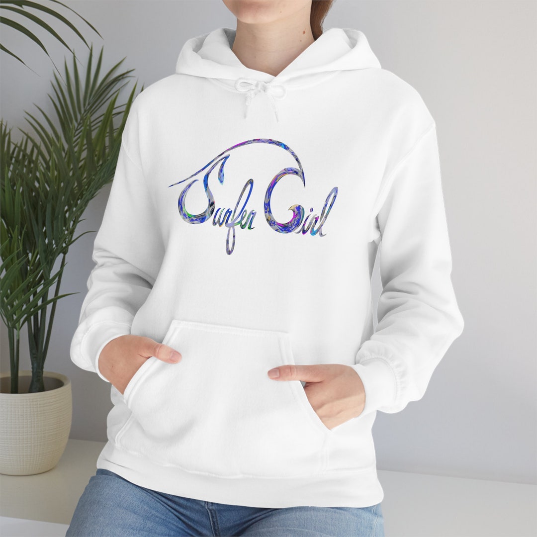 Surfer Girl Sea You Soon Salty Woman Hooded Sweatshirt Hoodie - Etsy