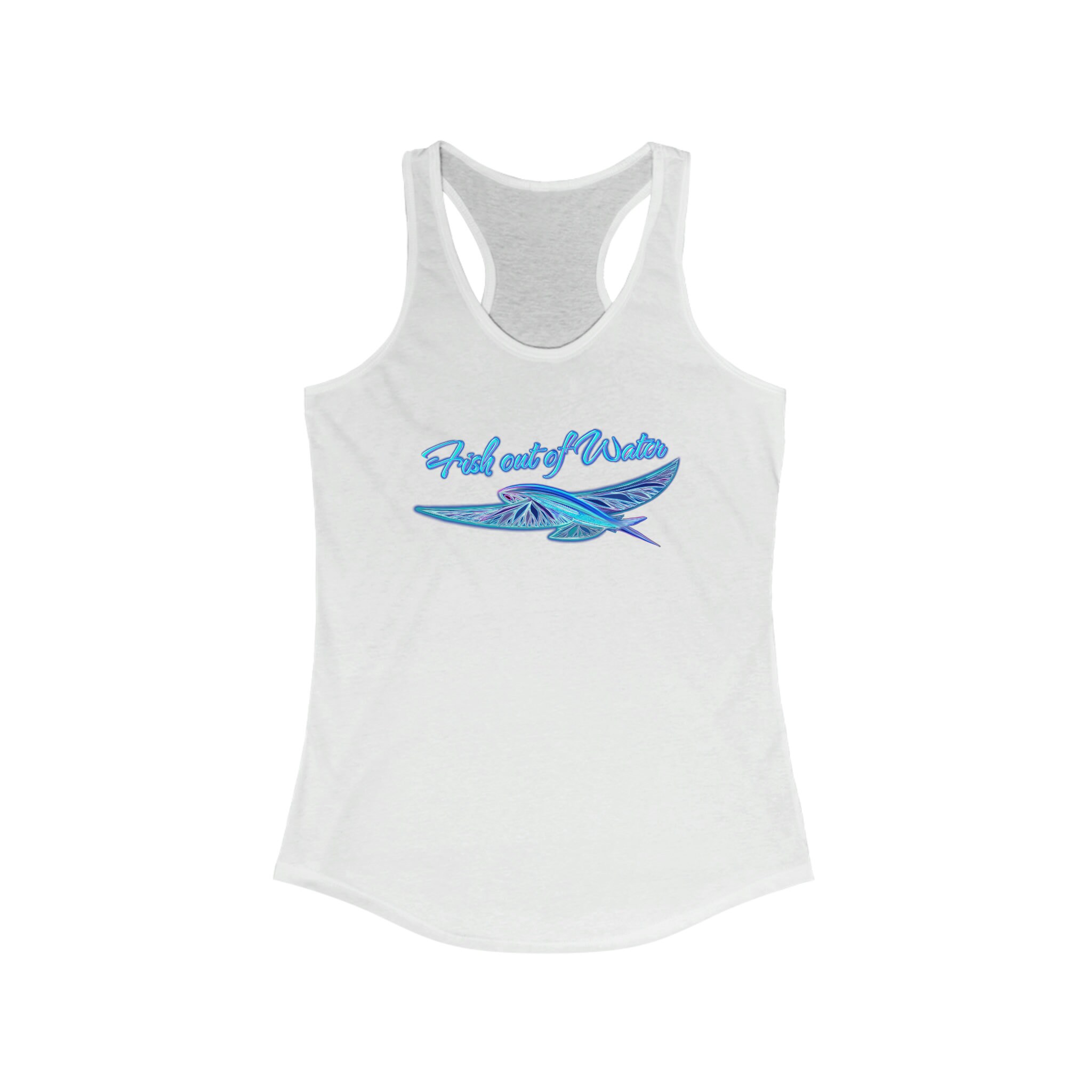 Fish Out of Water Flying Fish Women's Ideal Racerback - Etsy