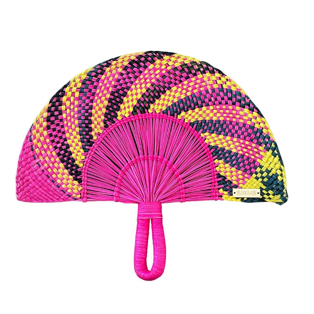 Handwoven Iraca Palm Fan – Colombian Artisan Craft - Etsy