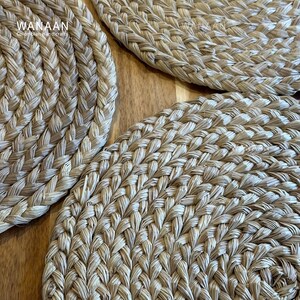 Braid Placemat Style, Handmade Iraca Palm Placemat, Table Decoration ...
