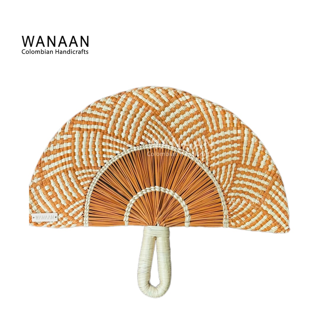 WHOLESALE Customized Woven Handmade Fan in Iraca Palm - Perfect for ...