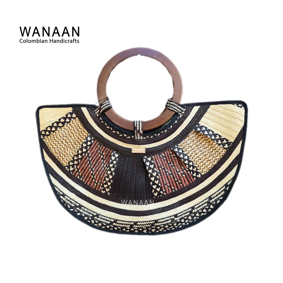 Handmade Colombian Arrow Cane Tote Bag / Bolso Caña Flecha / Travel ...