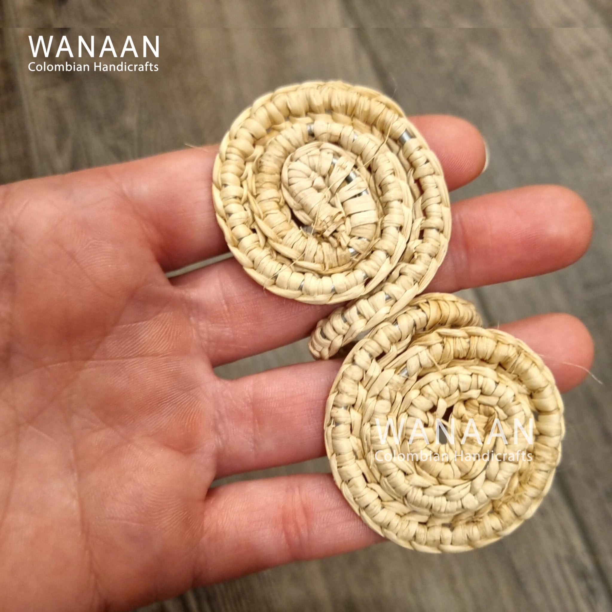 Sea Napkin Ring, Iraca Straw Napkin Ring, Handmade Napkin Ring From ...