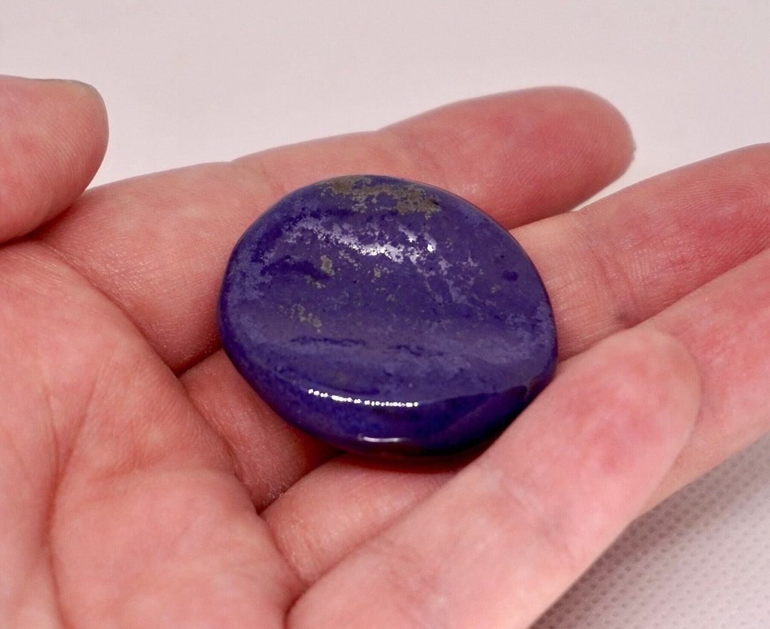 Small Ceramic Fidget Worry Stone ~ Smooth Sensory Stimulation ~ Calming ...