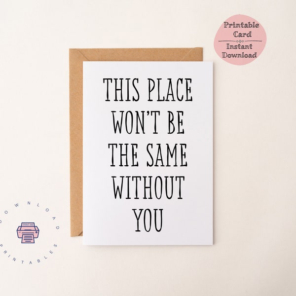 Best Friend Coworker Leaving Card - Etsy